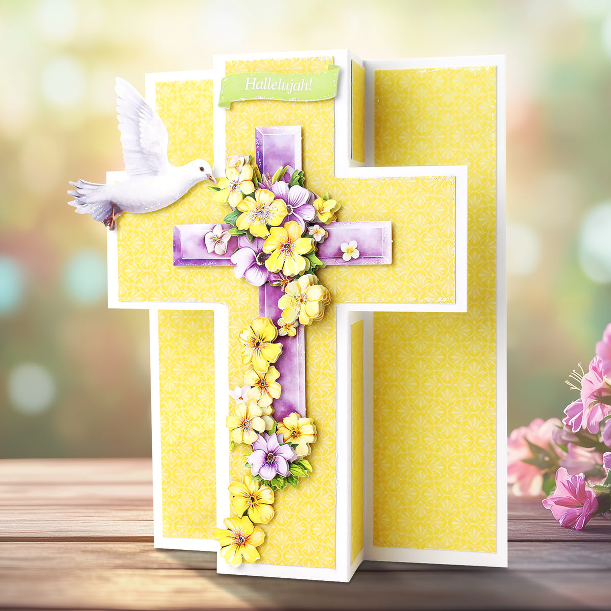 White Cross Pop Up Cards & Envelopes 127x178mm, Pack of 12 | Katy Sue ...