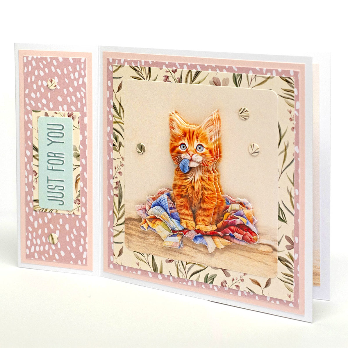 Crafty Kittens Die Cut Topper & Decoupage Collection | Katy Sue Designs