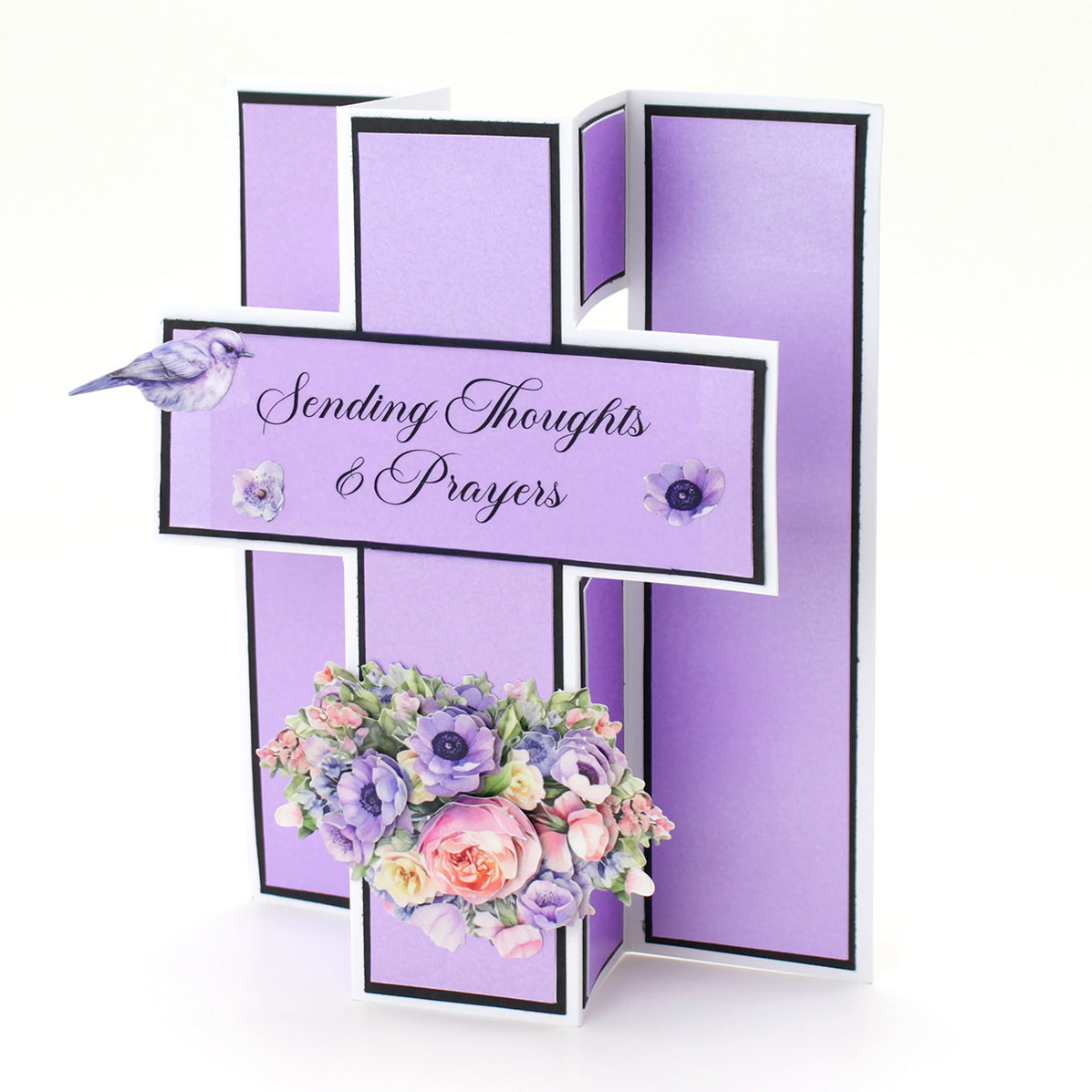 White Cross Pop Up Cards & Envelopes 127x178mm, Pack of 12 | Katy Sue ...