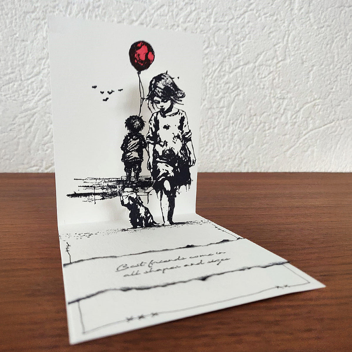 Best Friends Pre Cut Rubber Stamp Set by Andy Skinner | Katy Sue Designs