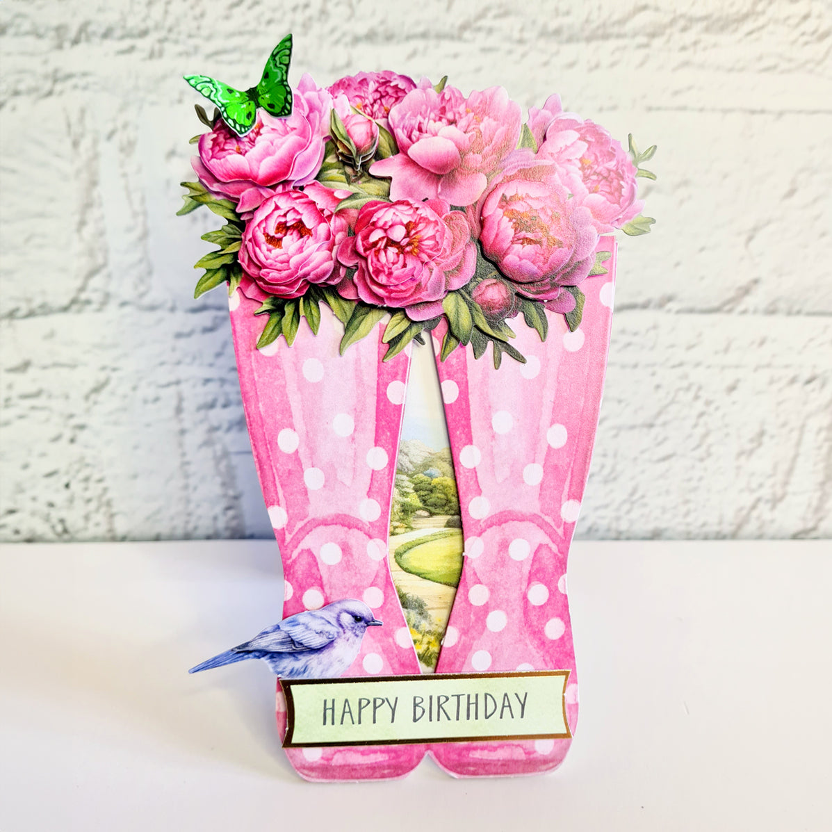 Wonderful Wellington Boots Card Making Kit | Katy Sue Designs