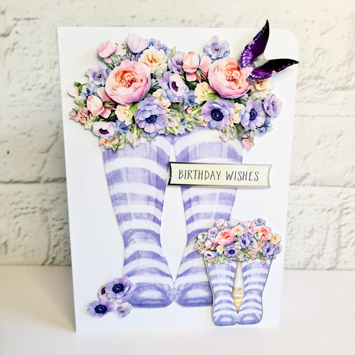 Wonderful Wellington Boots Card Making Kit | Katy Sue Designs