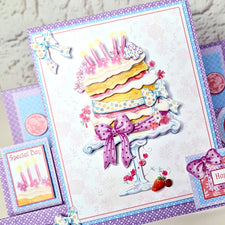 Die Cut Decoupage – Birthday Layer Cake (pack of 3) — Katy Sue Designs