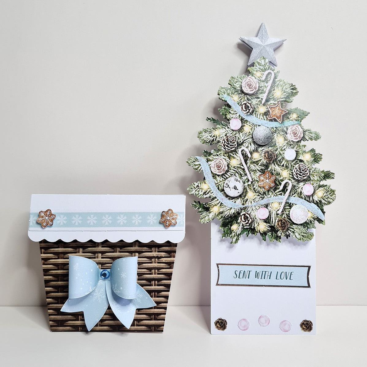 Christmas Flower Pots Card Making Kit | Katy Sue Designs