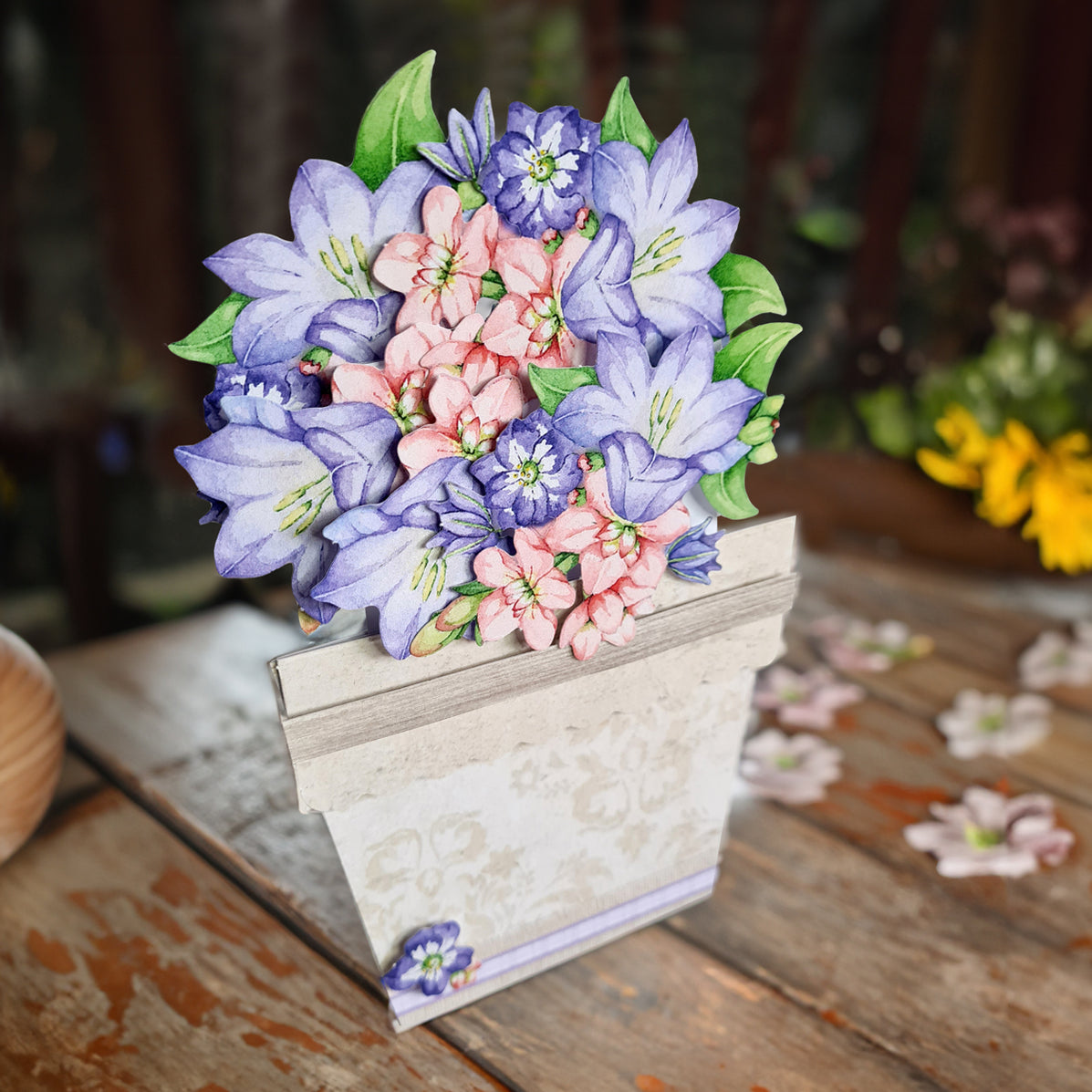 Flower Patch Pots Card Making Kit | Katy Sue Designs