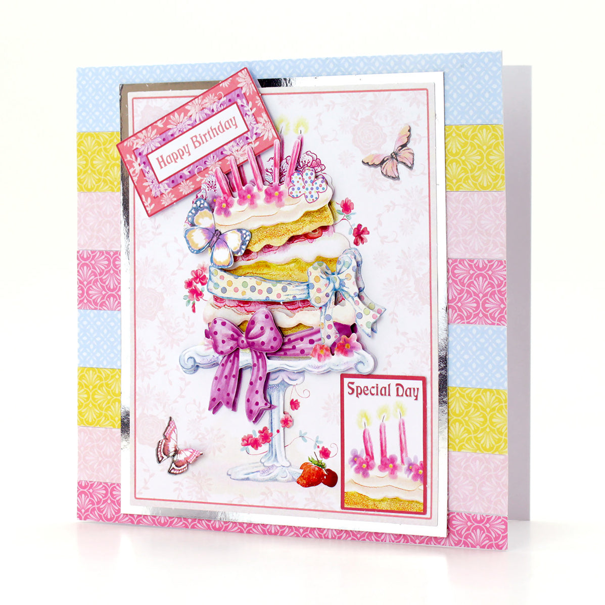 Die Cut Decoupage – Birthday Layer Cake (pack of 3) — Katy Sue Designs