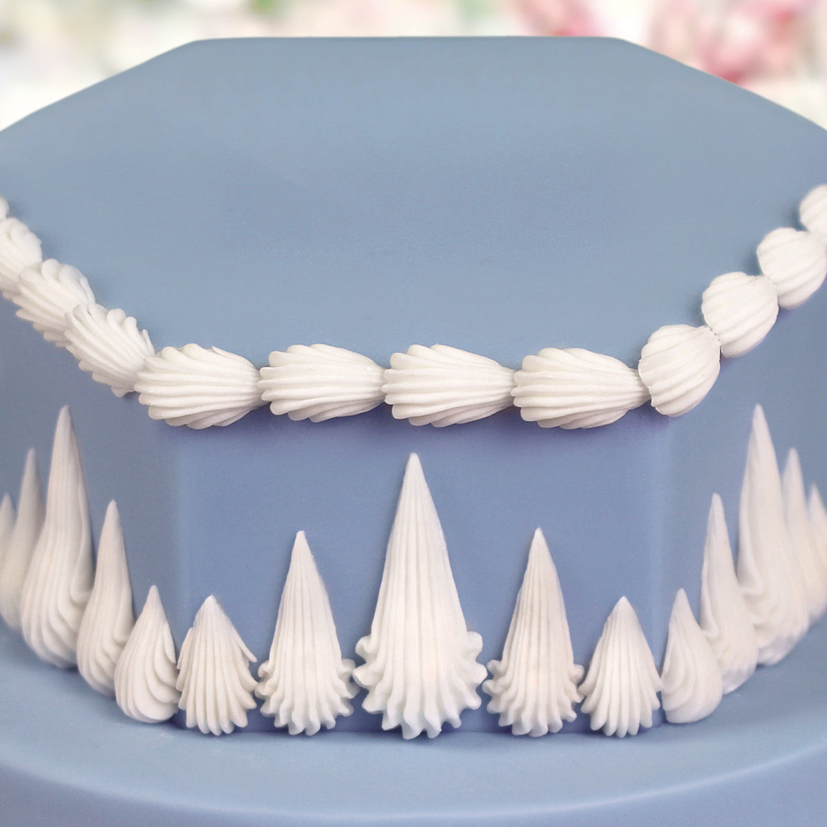 Shell Border Selection Mould for cake decorating — Katy Sue Designs