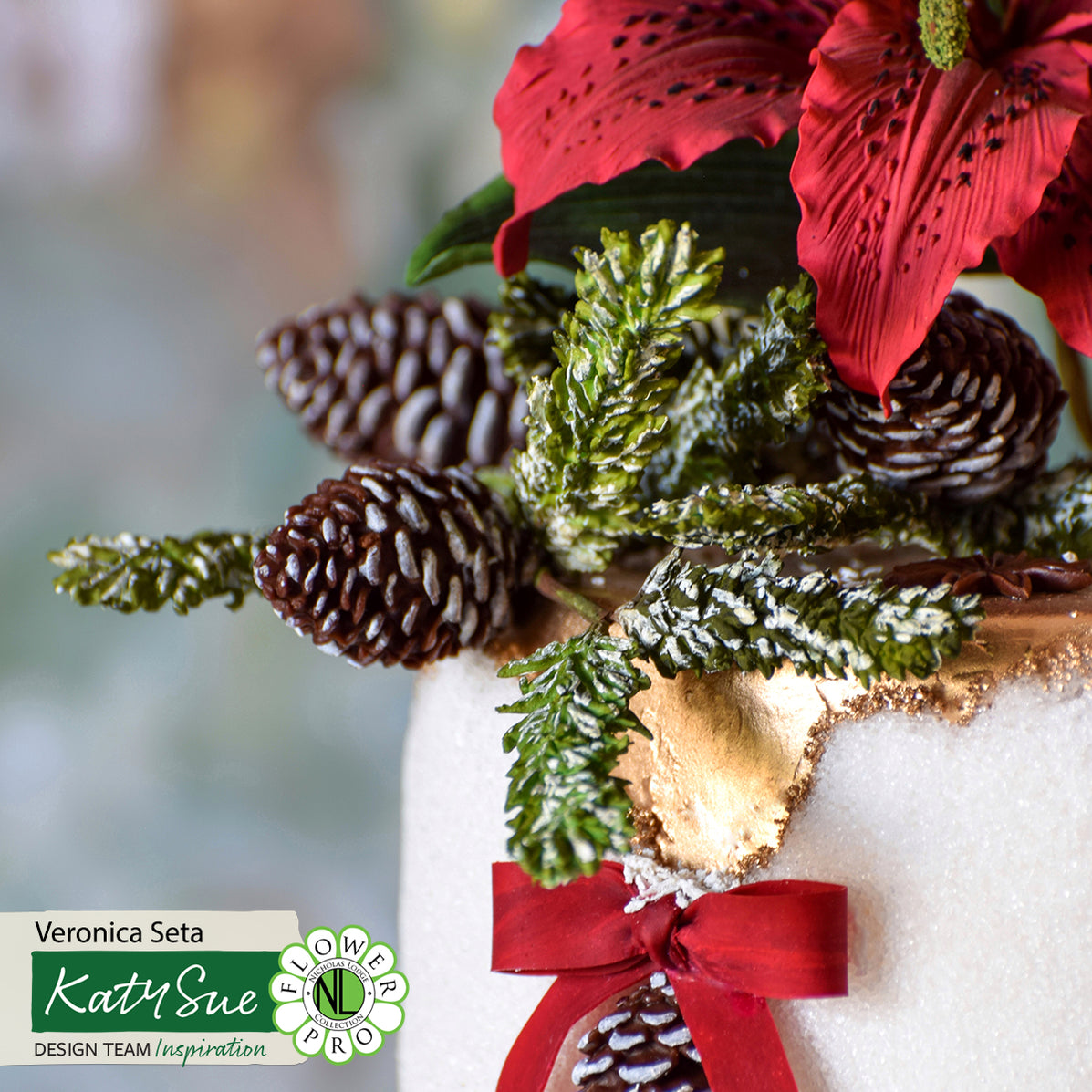 Flower Pro Winter Foliage Silicone Mould — Katy Sue Designs