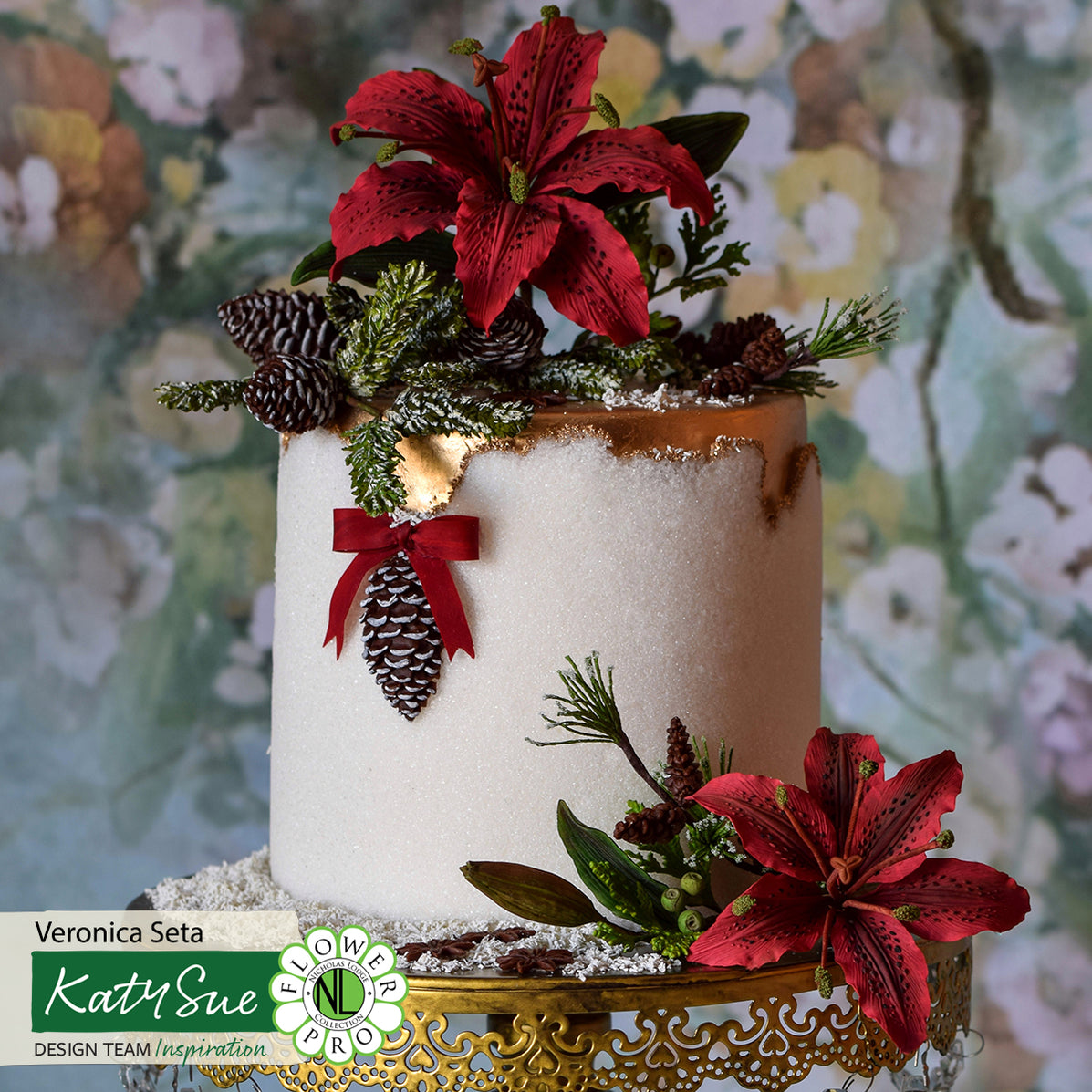 Flower Pro Winter Foliage Silicone Mould — Katy Sue Designs