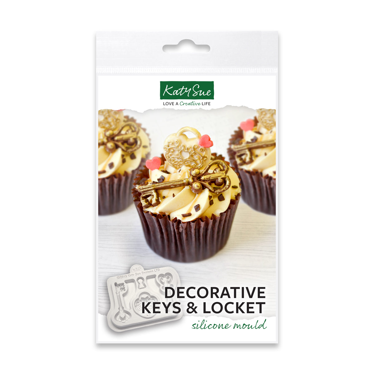 Decorative Keys & Locket Mould | Katy Sue Designs