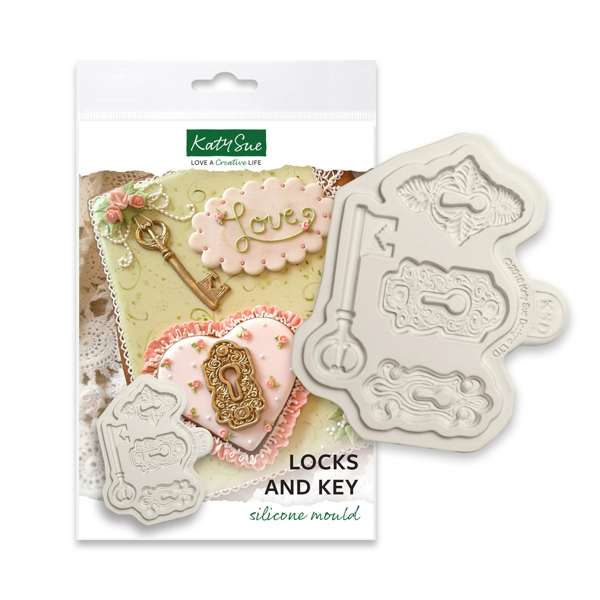 Locks and Key Mould — Katy Sue Designs