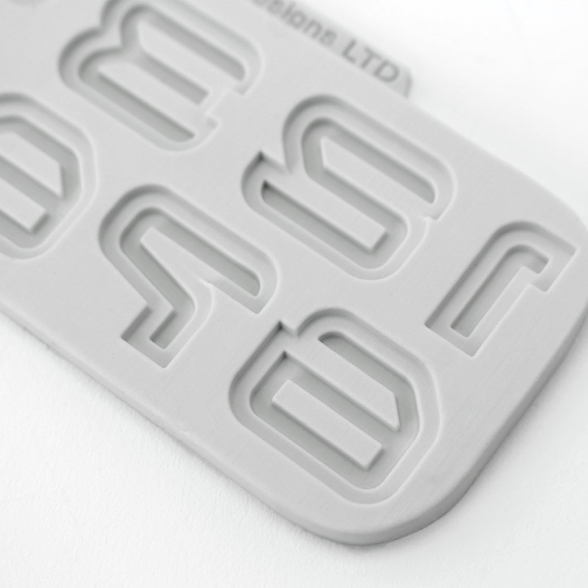 Science Fiction Alphabet and Numbers Silicone Moulds, set of 2 — Katy ...
