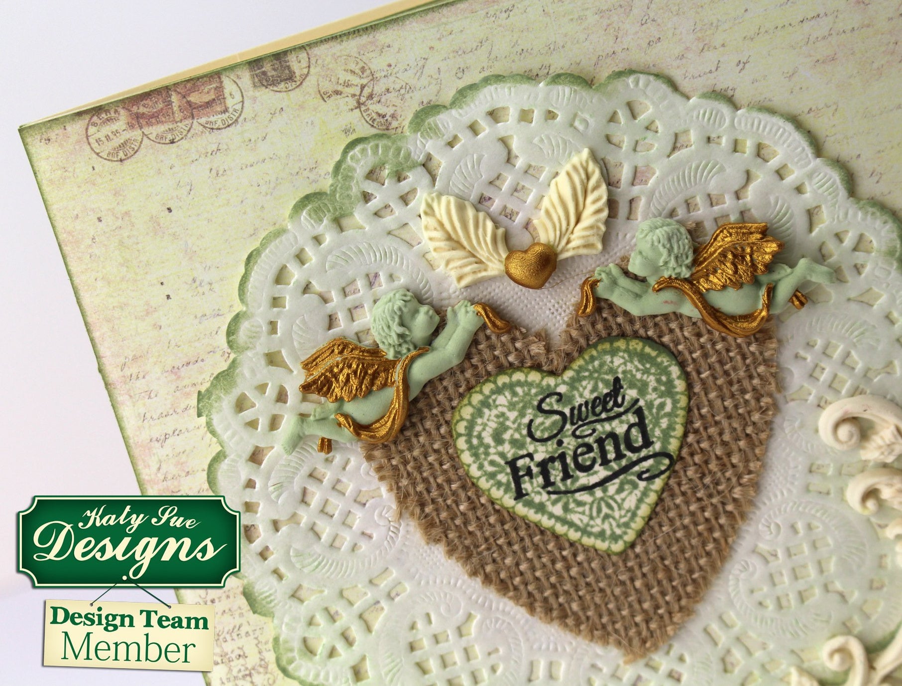 Mini Cherubs Silicone Mould | Katy Sue Designs