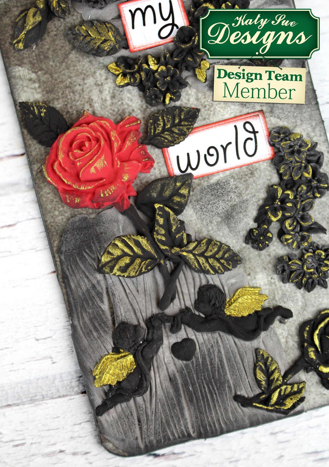 Mini Cherubs Silicone Mould | Katy Sue Designs