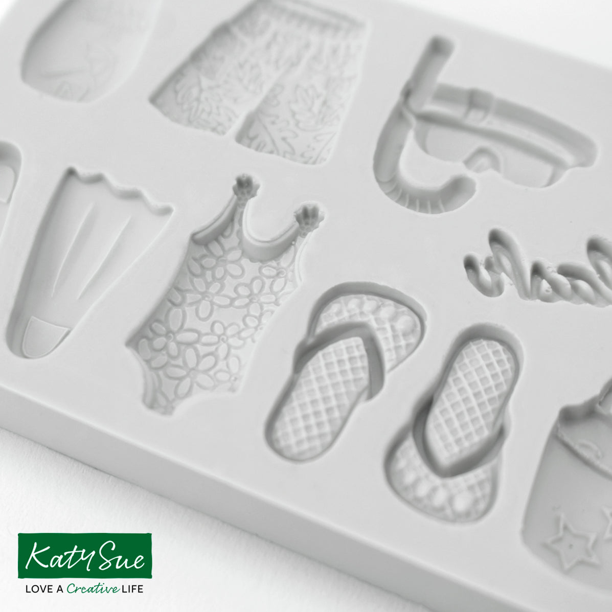 Miniature Beach Set Silicone Mould — Katy Sue Designs