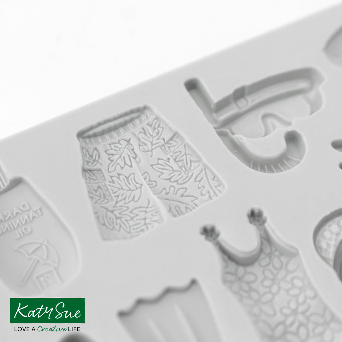 Miniature Beach Set Silicone Mould — Katy Sue Designs