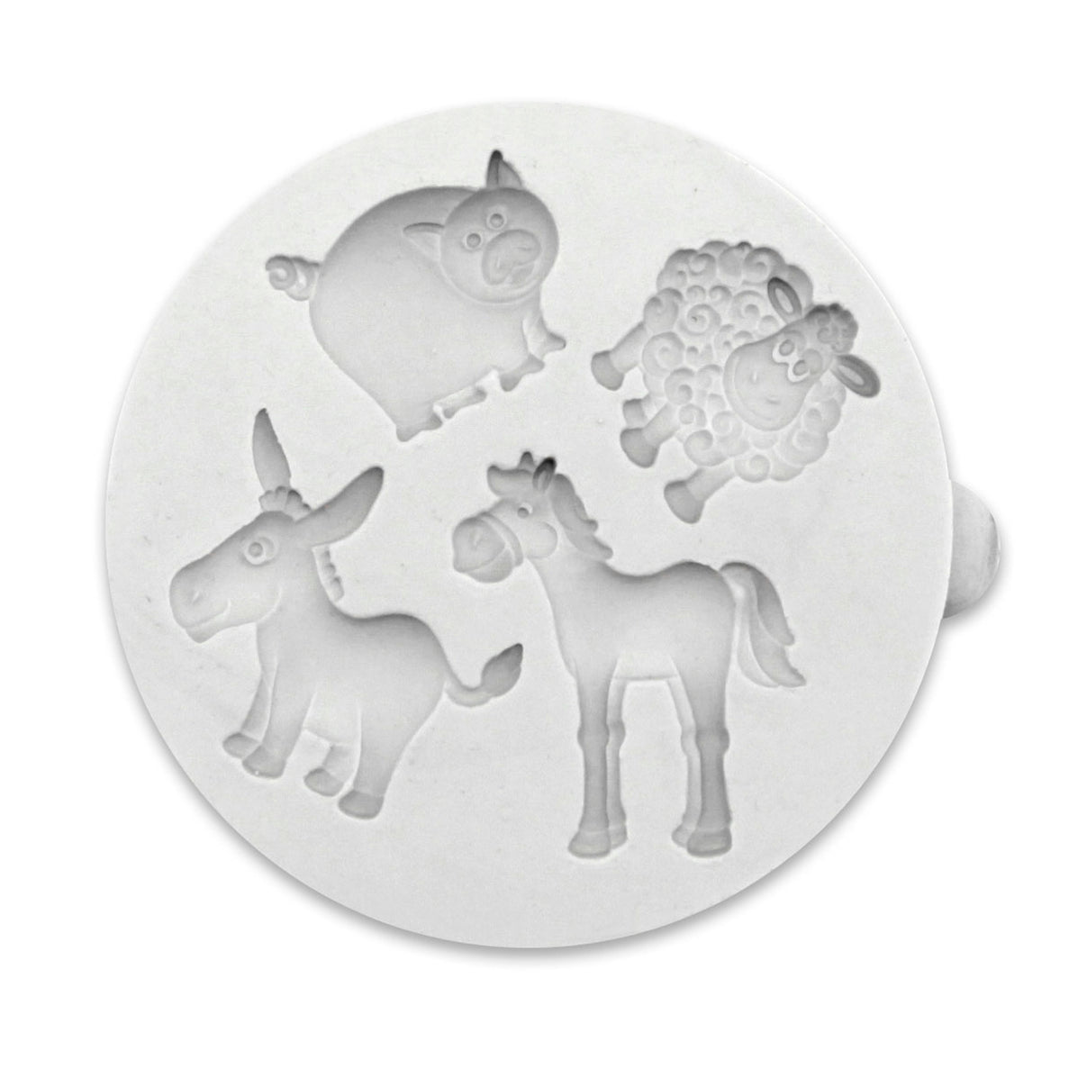 Miniature Farm Animals Silicone Mould — Katy Sue Designs