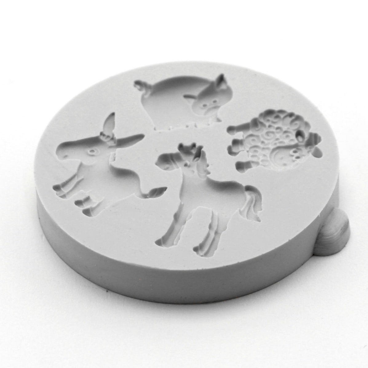 Miniature Farm Animals Silicone Mould — Katy Sue Designs
