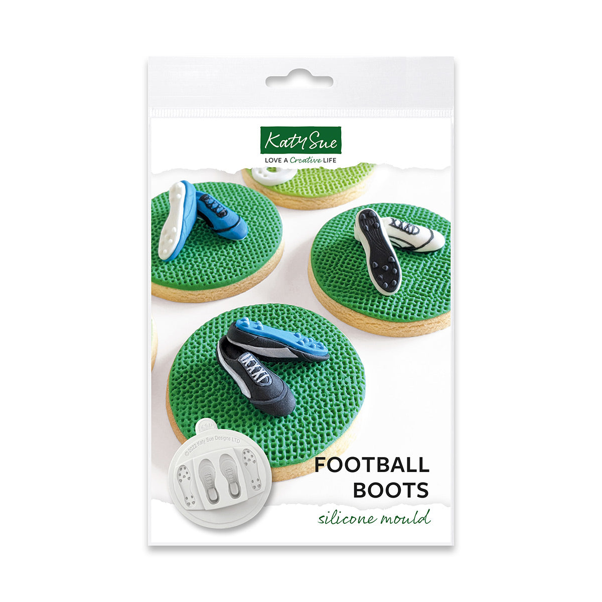 Football Boots Silicone Mould | Katy Sue Designs