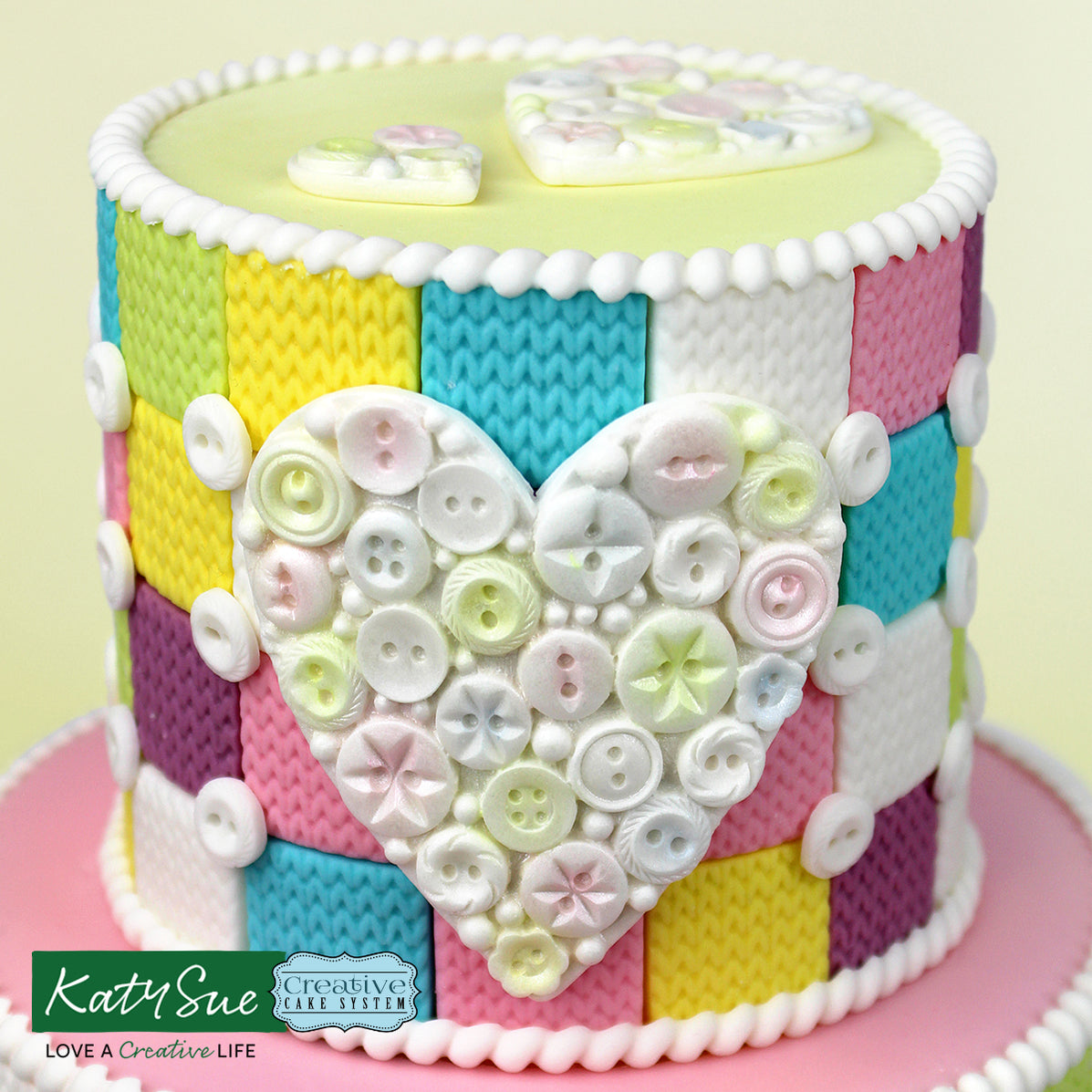 Rope Border Silicone Cake Mould | Katy Sue Designs