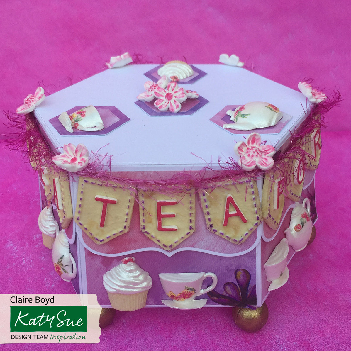 Afternoon Tea Silicone Mould | Katy Sue Designs