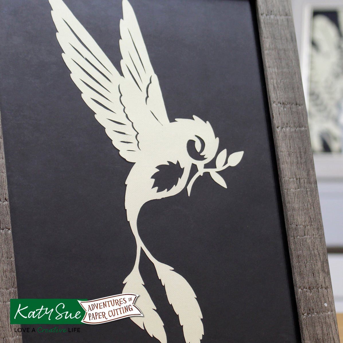 Bird Paper Cutting Digital Template — Katy Sue Designs