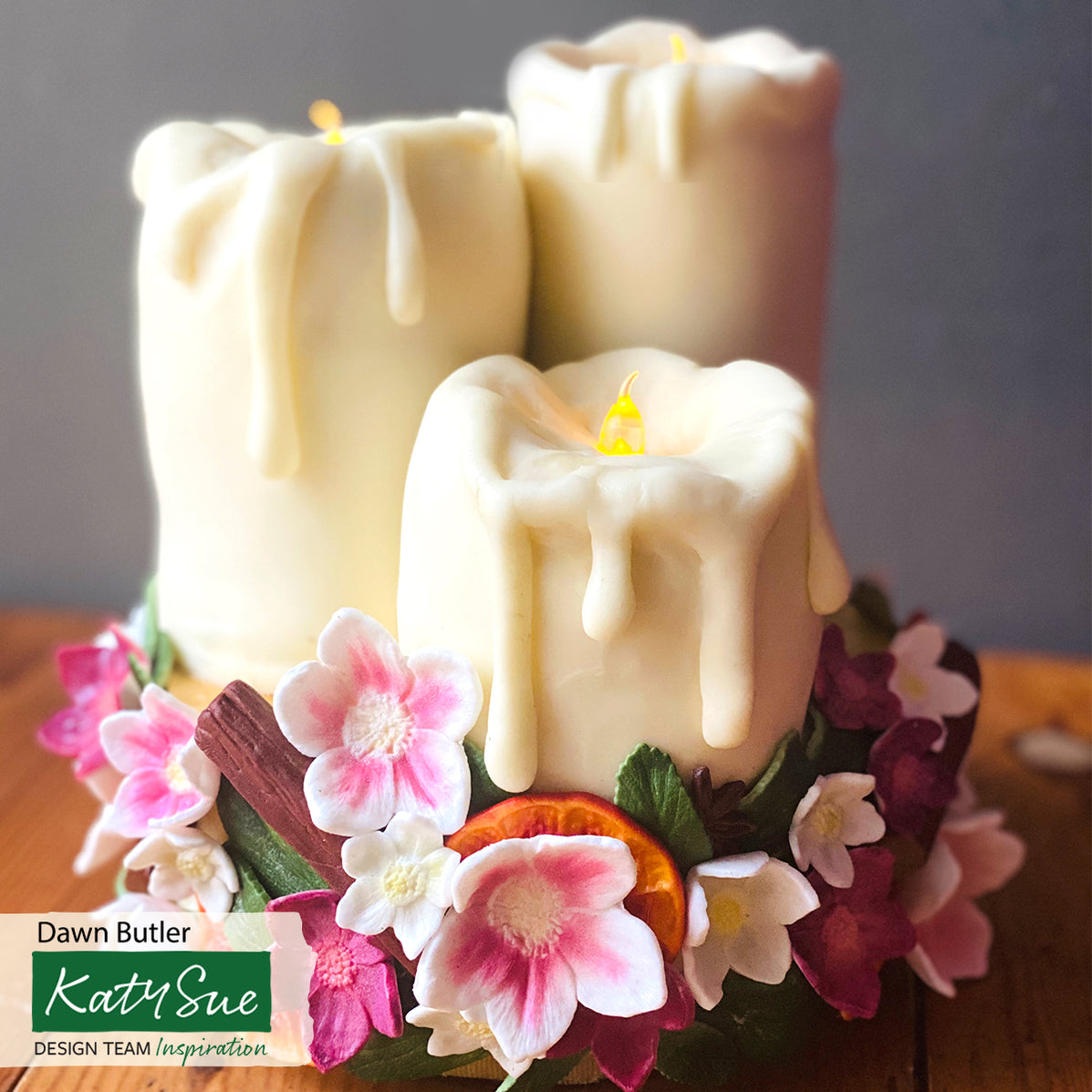 Hellebore – Christmas Rose Silicone Mould | Katy Sue Designs