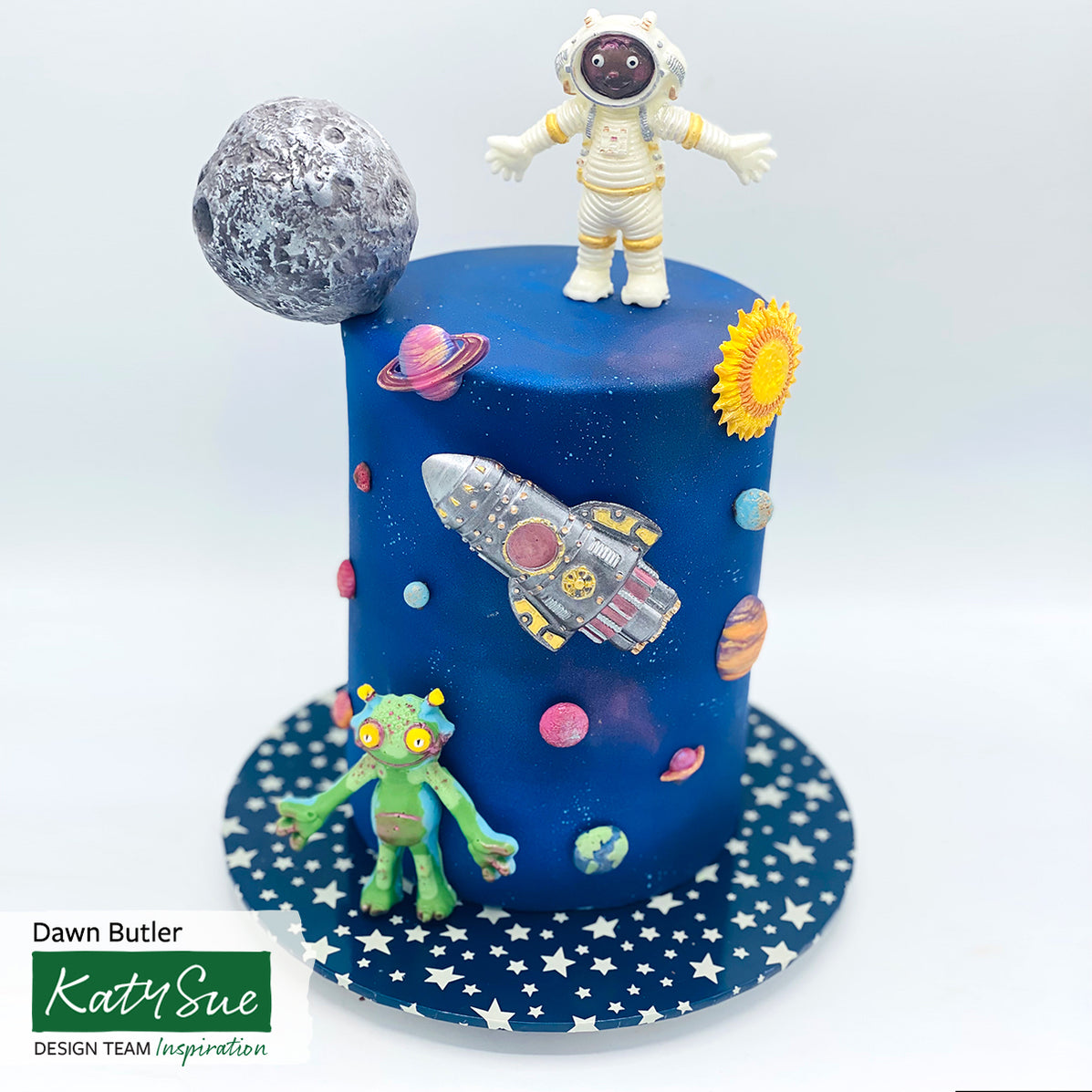 Spaceman Silicone Mould — Katy Sue Designs