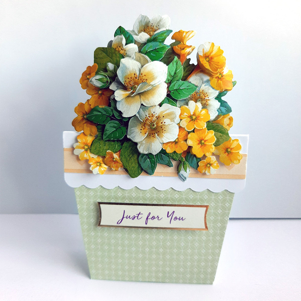 Flower Patch Pots Card Making Kit | Katy Sue Designs