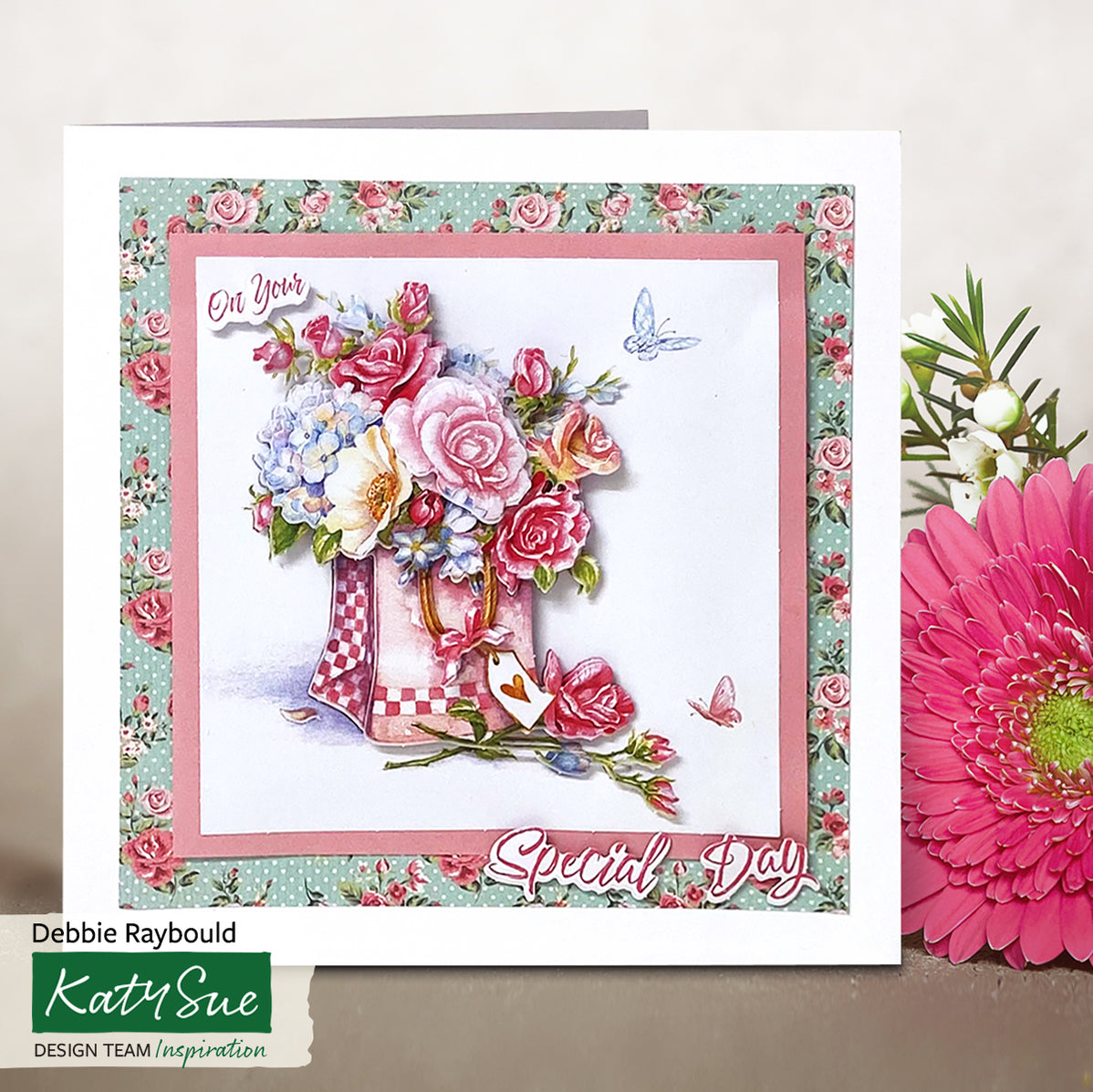 Die Cut Decoupage – Pretty Flowers (Pack of 24) | Katy Sue Designs