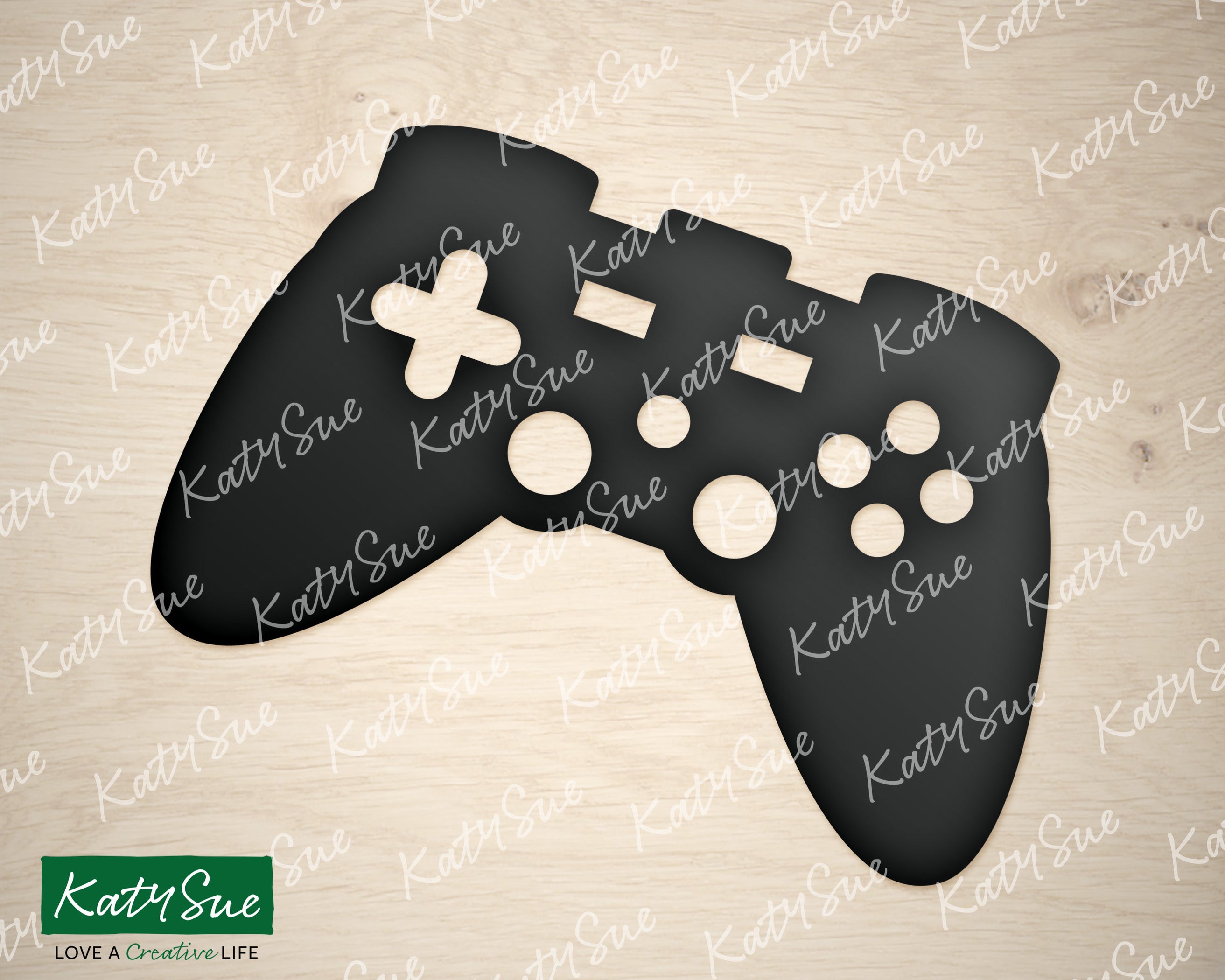 Game Controller | Digital Cutting File — Katy Sue Designs
