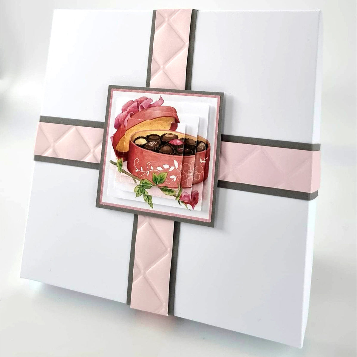 Die Cut Decoupage – Roses and Chocolate (pack of 3) — Katy Sue Designs