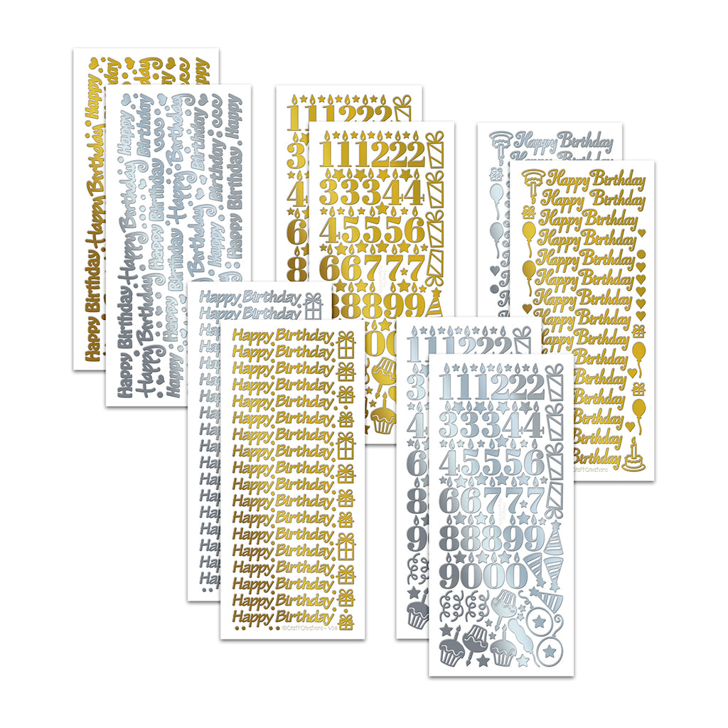 Peel Off Stickers – Mixed Packs — Katy Sue Designs