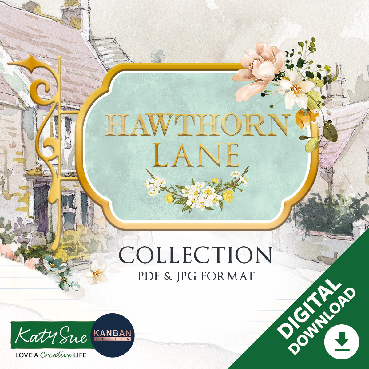 Hawthorn Lane Collection Digital Download — Katy Sue Designs