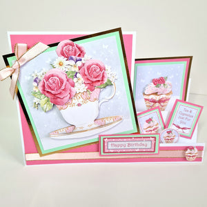 Die Cut Decoupage – Birthday Cake and Flowers (pack of 12) — Katy Sue ...