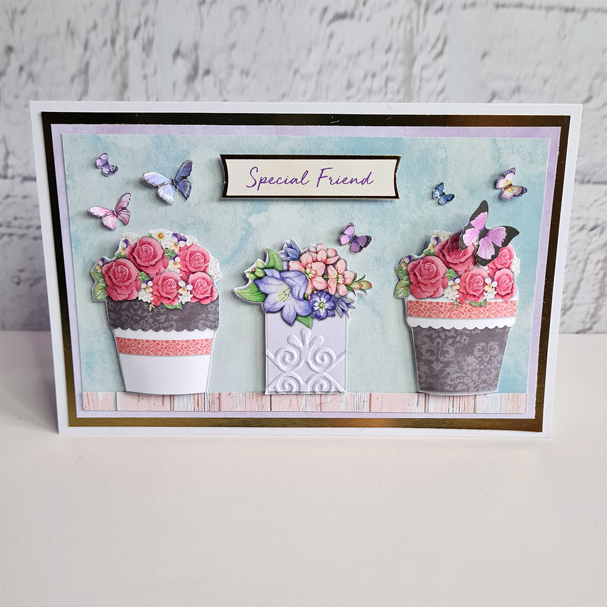Flower Patch Pots Card Making Kit | Katy Sue Designs