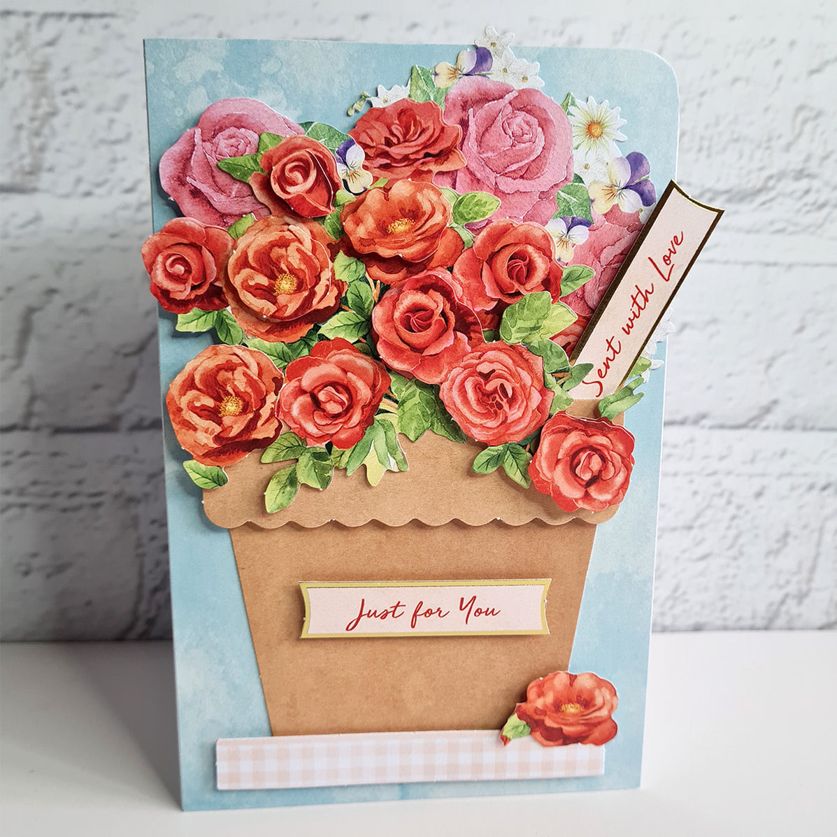 Flower Patch Pots Card Making Kit | Katy Sue Designs