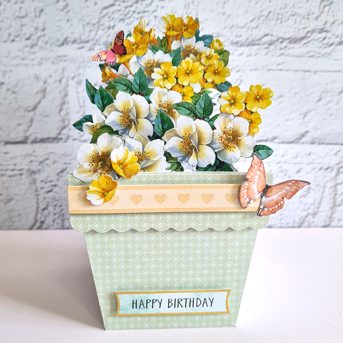 Flower Patch Pots Card Making Kit | Katy Sue Designs