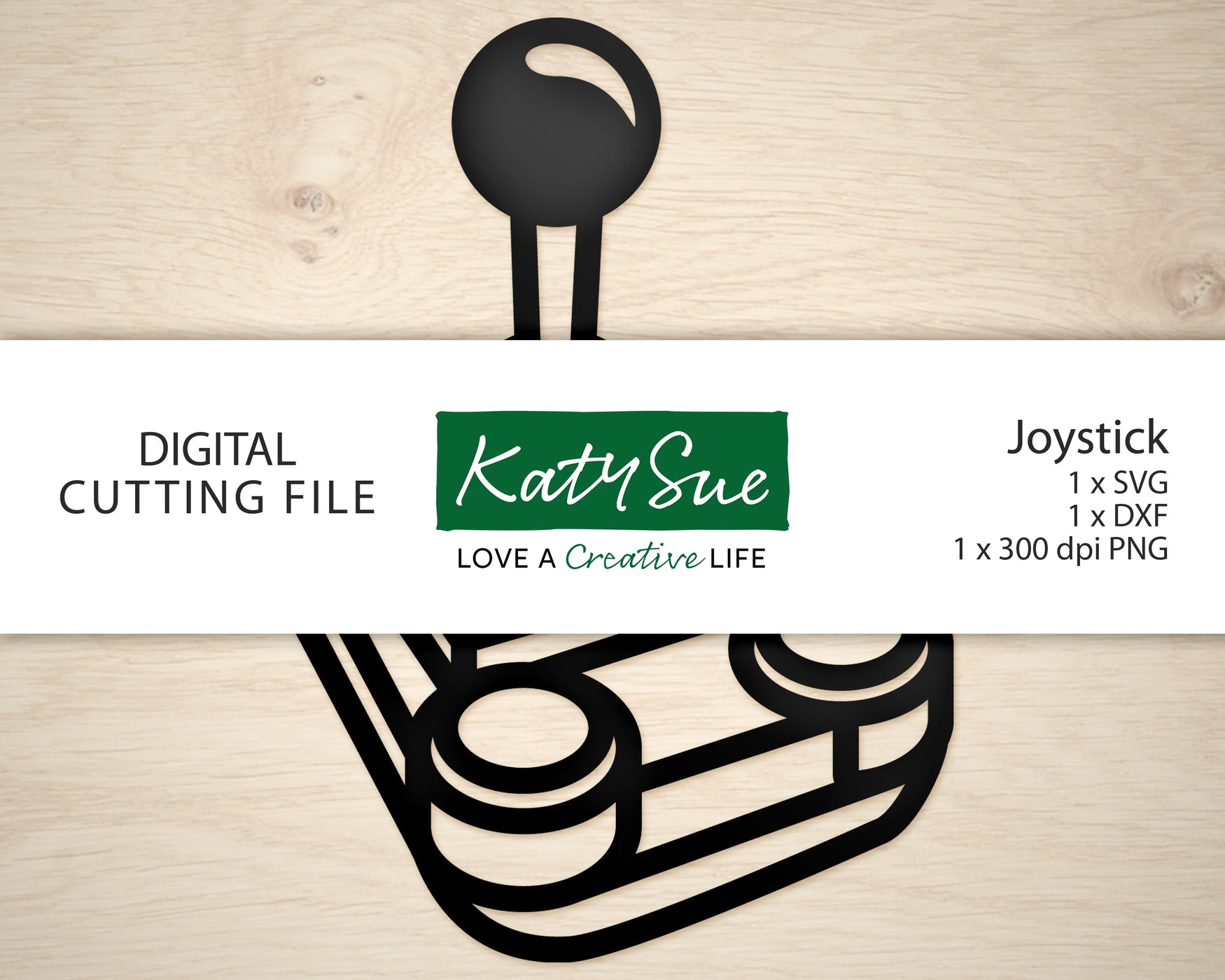 Joystick | Digital Cutting File — Katy Sue Designs