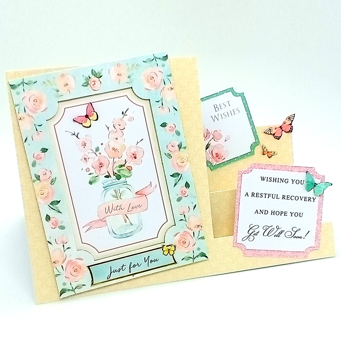 Pretty Pastels Stepper Cards & Envelopes - Pack of 12 — Katy Sue Designs