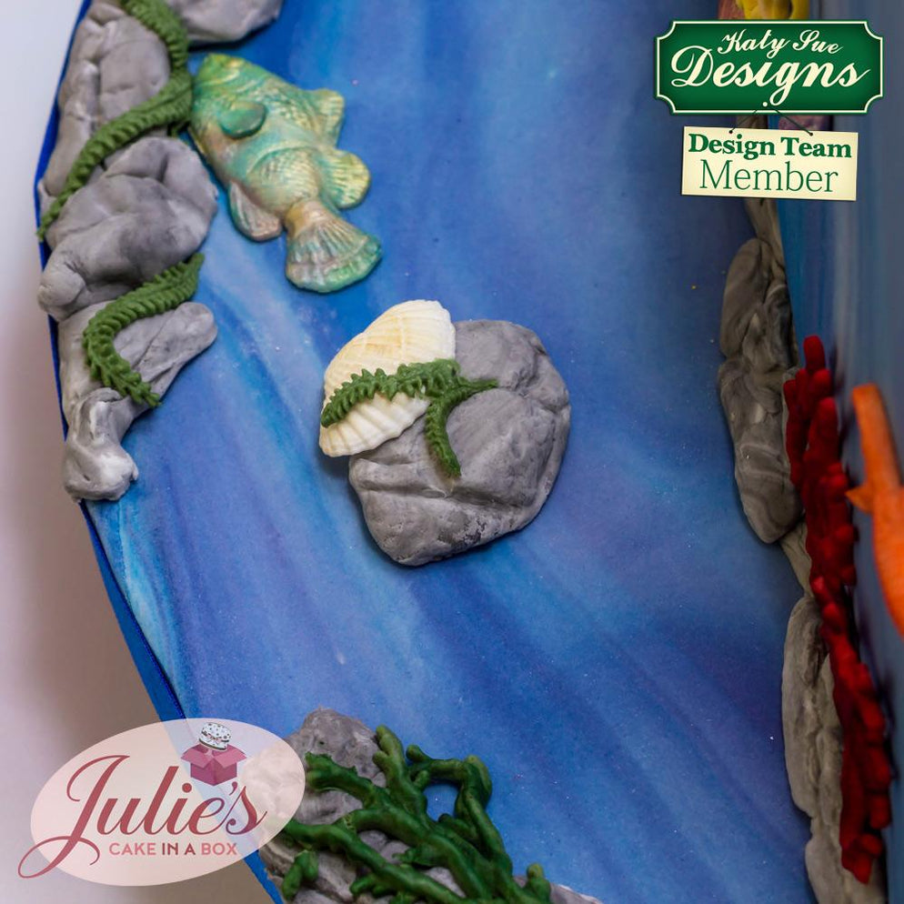 Seashells Silicone Cake Mould — Katy Sue Designs