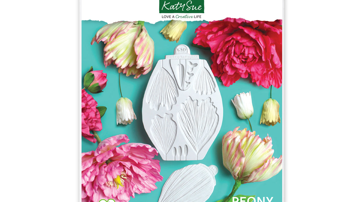 Flower Pro Peony & Tulip Silicone Mould & Veiner — Katy Sue Designs