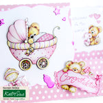 Hello Baby Paper Craft Pad (not die cut) — Katy Sue Designs