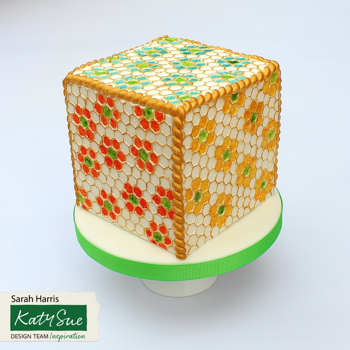 Rope Border Silicone Cake Mould | Katy Sue Designs