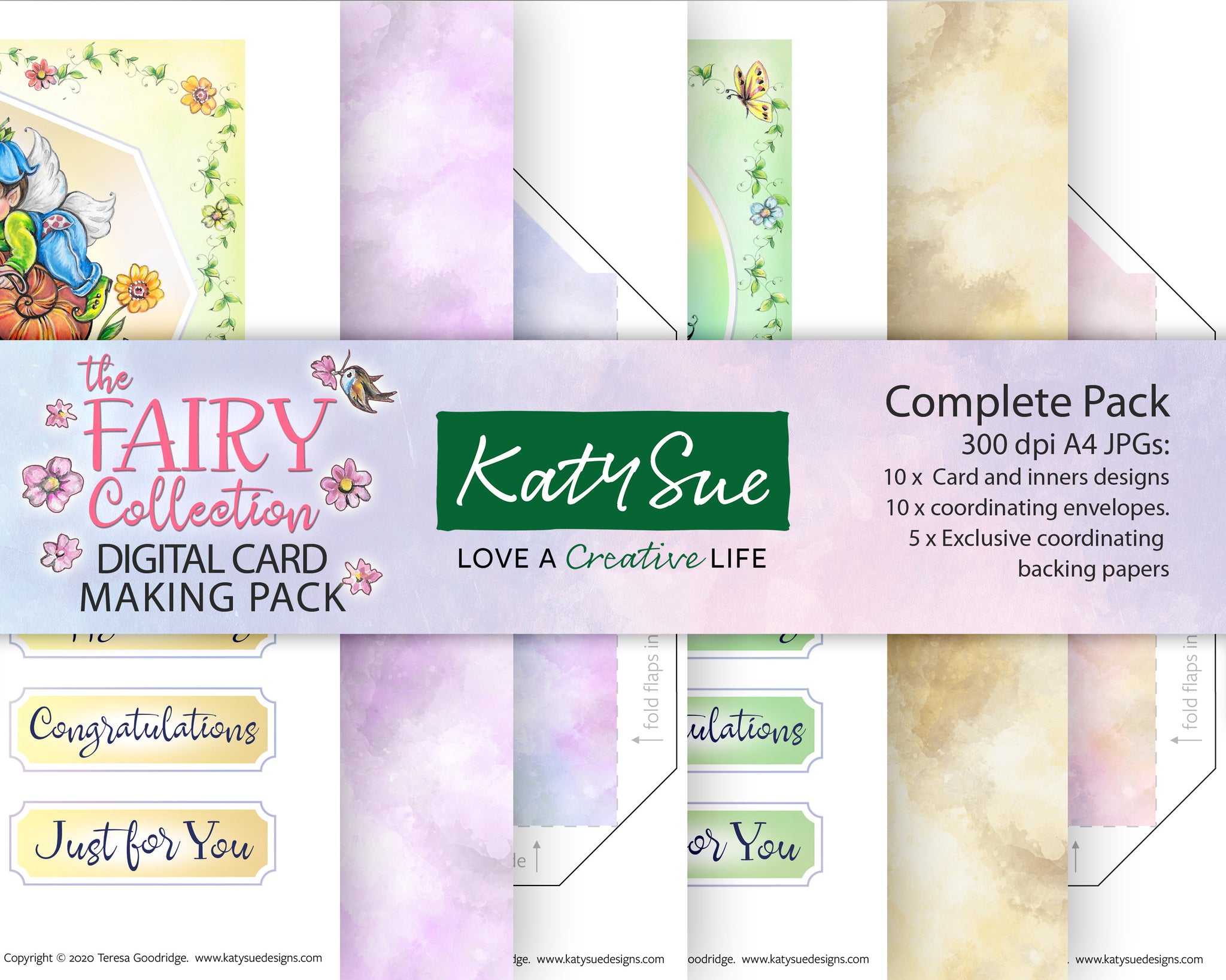 Digital Card Making Collections — Katy Sue Designs