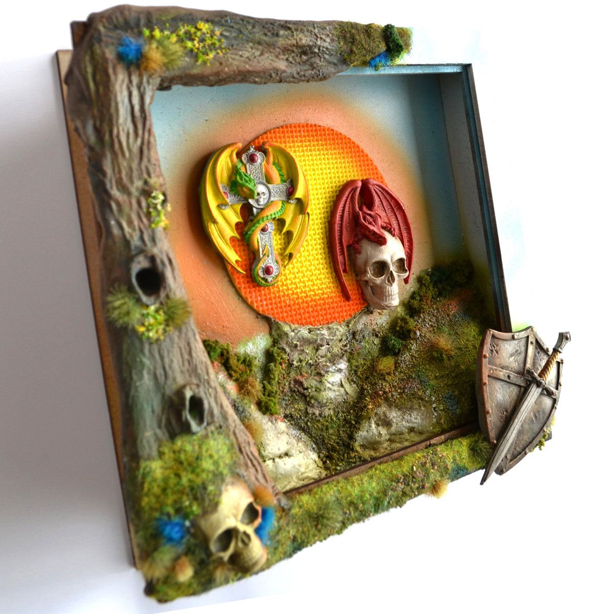 Dragon Skull Silicone Mould — Katy Sue Designs