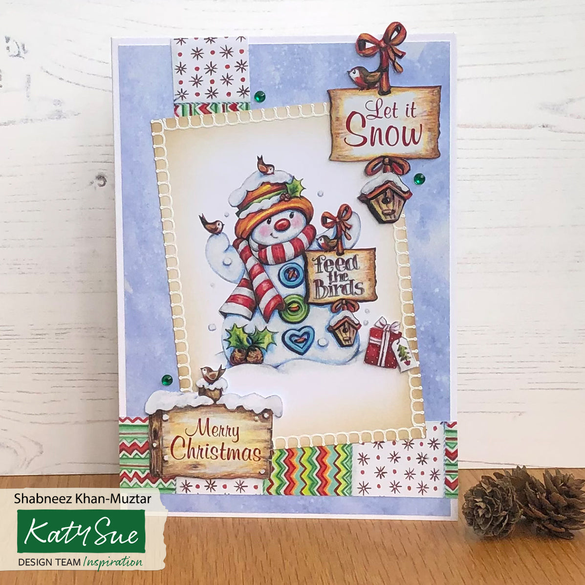 Snowman Paper Craft Pad | Katy Sue Designs
