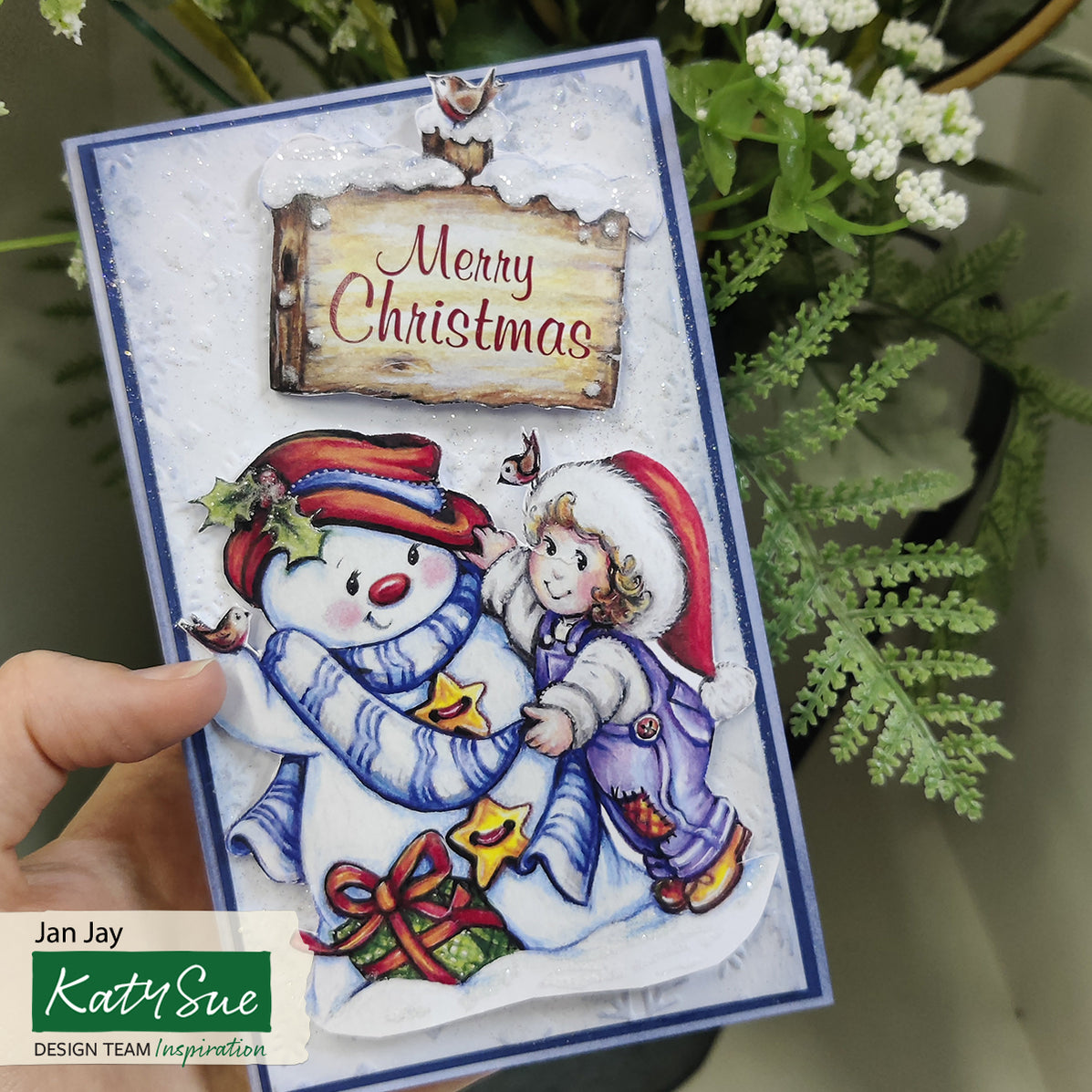 Snowman Paper Craft Pad | Katy Sue Designs