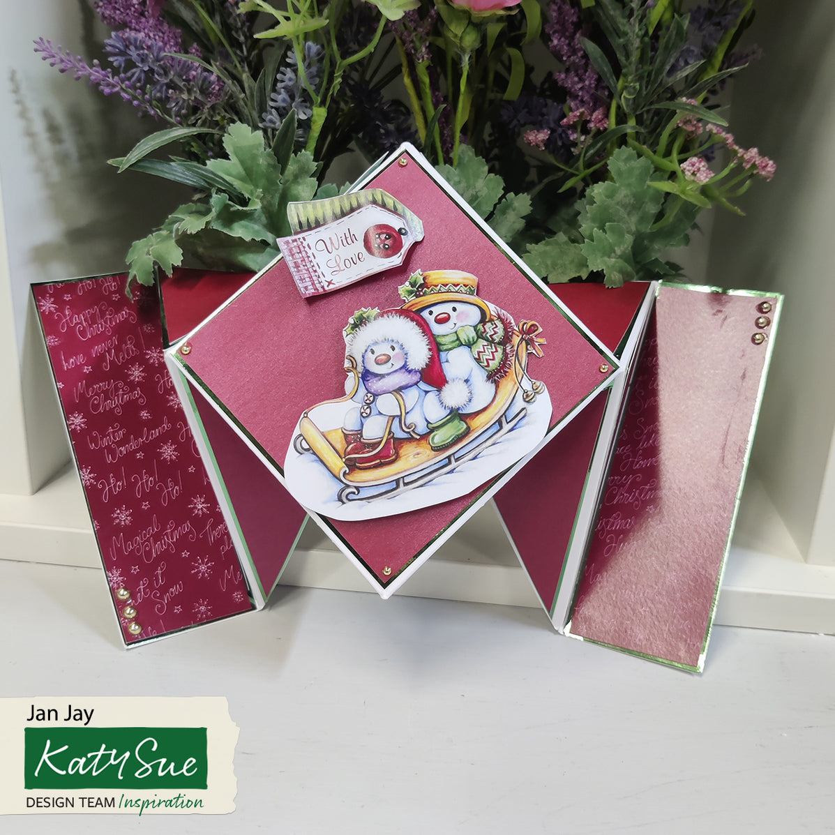 Snowman Paper Craft Pad | Katy Sue Designs