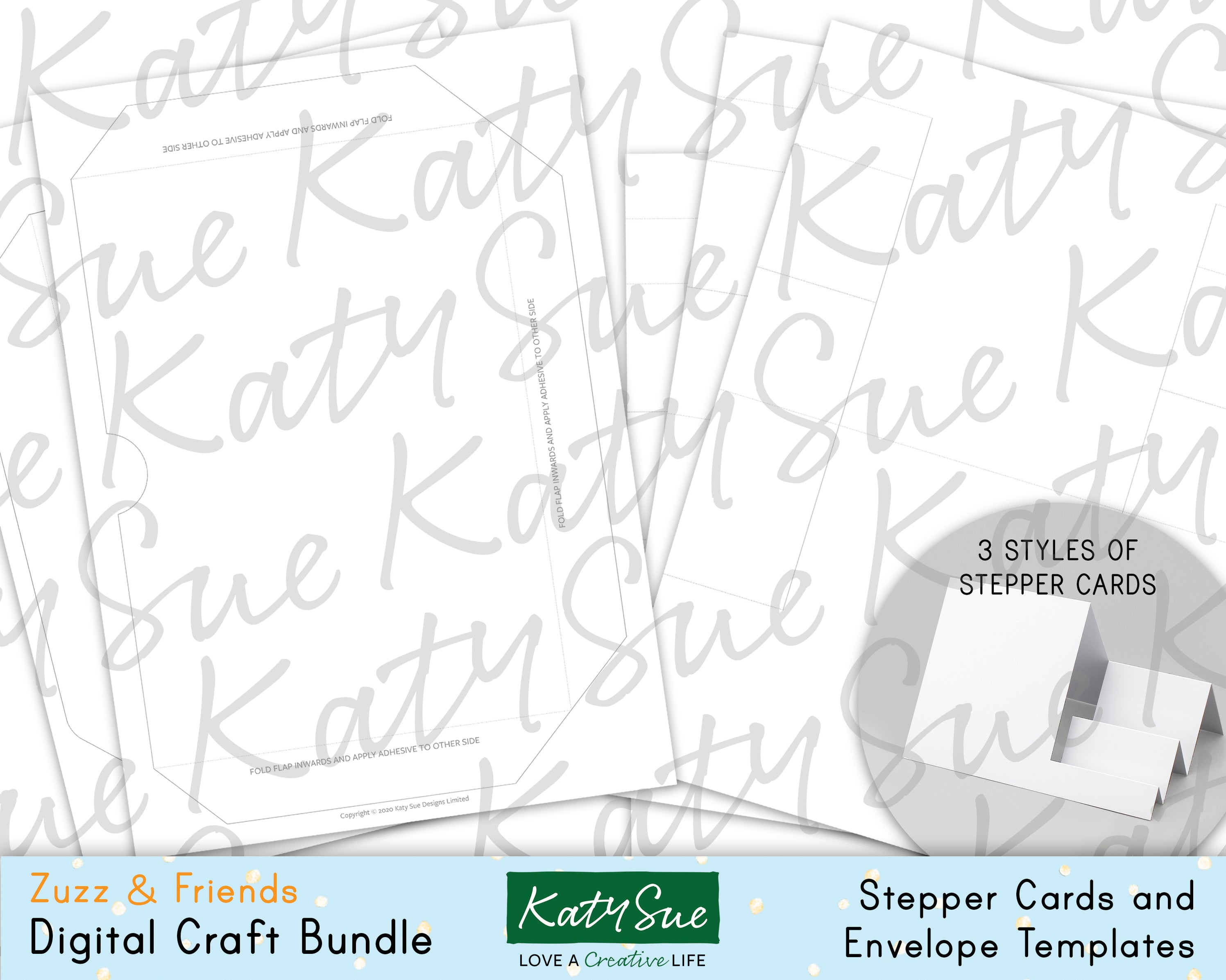 Zuzz & Friends | Digital Craft Bundle l Katy Sue Designs